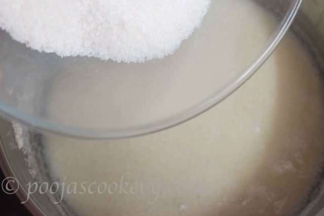 Goan Eggless Baath Cake | Sooji Coconut Cake – Pooja's Cookery