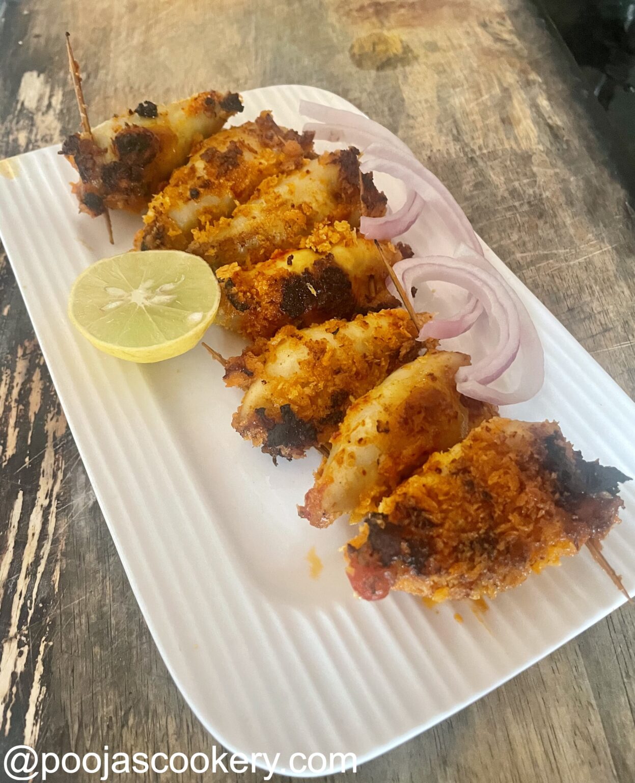 Goan Style Stuffed Squids – Pooja's Cookery